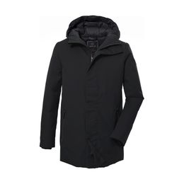 G.I.G.A. by Killtec Parka "GW 4 MN PRK", Herren, Gr. XL, schwarz, Obermaterial: 100% Polyester;Futter: 100% Polyester;F&uuml;llung: 100% Polyester, G.I.G.A. DX BY KILLTEC, Jacken Parka, Wasserdichter, atmungsaktiver Winterparka mit regulierbarer Kapuze