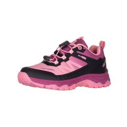 Outdoorschuh Trollkids "KIDS SIRDAL HIKER LOW", Kinder, Gr. 31, fresh berry, candy pink, graphite, Synthetik, Schuhe Outdoorschuh, wasserdicht