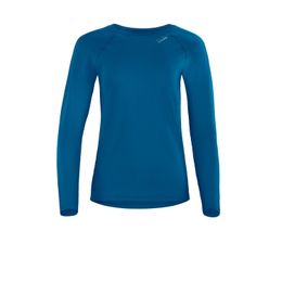 Langarmshirt WINSHAPE "AET118LS", Damen, Gr. XXL, gr&uuml;n (teal gr&uuml;n), 85% Polyester, 15% Elasthan, Rundhals, Shirts Langarmshirt, Functional Light and Soft Long Sleeve Top