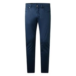 5-Pocket-Hose Pierre Cardin "PC-Lyon", Herren, Gr. 31, L&auml;nge 30, blau (navy peony), Web, Obermaterial: 97% Baumwolle, 3% Elasthan, unifarben, slim fit lang, Hosen 5-Pocket-Hose