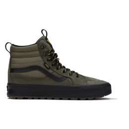 Sneaker Vans "MTE SK8-Hi Waterproof Insulated", Herren, Gr. 38, gr&uuml;n (gr&uuml;n, schwarz), Leder, Synthetik, Textil, Schuhe Sneaker, wasserdichter, gef&uuml;tterter Sneakerboot