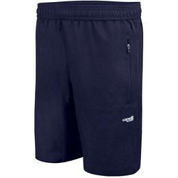 Sporthose CAPELLI SPORT, Herren, Gr. M, N-Gr, wei&szlig;, Obermaterial: 100% Polyester, unifarben, regular fit ca. Mitte Knie, Hosen Sporthose, mit Markenlogo