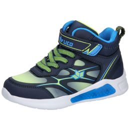 Sneaker Lico "Freizeitstiefel Blinky Boy", Jungen, Gr. 29, blau, Synthetik, Schuhe Sneaker