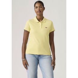 Levi's Poloshirt LEVI'S "LEVI'S HM POLO", Damen, Gr. XS (34), french vanilla, Piqu&eacute;, Obermaterial: 95% Baumwolle, 5% Elasthan, slim fit normal, ohne Ausschnitt, angesetztes B&uuml;ndchen, Shirts Poloshirt, Piqu&eacute; aus elastischer Baumwollmischung