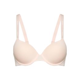 B&uuml;gel-BH BOSS "UNDERWIRE BRA CI", Damen, Gr. 80, Cup C, rosa (light, pastel pink 680), Jersey, Obermaterial: 95% Viskose, 5% Elasthan, k&ouml;rpernah, BHs B&uuml;gel-BH, mit BOSS Schriftzug auf den Tr&auml;gern