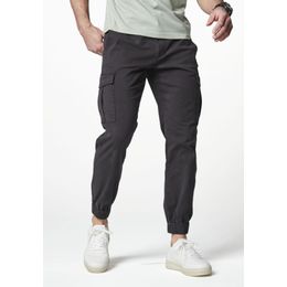 Cargohose AUTHENTIC LE JOGGER, Herren, Gr. 33, N-Gr, schwarz, Web, Obermaterial: 97% Baumwolle, 3% Elasthan, unifarben, regular fit lang, Hosen Cargohose, mit normaler Bundh&ouml;he aus elastischer Baumwoll-Qualit&auml;t, Topseller