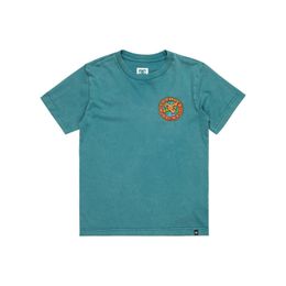 T-Shirt DC Shoes "Spinner", Herren, Gr. XS, deep teal acid wash, Obermaterial: 75% Walkfrottier, 25% Walkfrottier;, Shirts T-Shirt