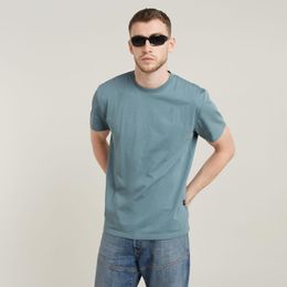 G-Star Raw T-Shirt G-STAR "Base", Herren, Gr. S, grau (bolt grau), Single Jersey, Obermaterial: 100% Baumwolle, unifarben, regular fit, Rundhals, Shirts T-Shirt