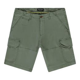 Cargoshorts Cars Jeans "BENMAS Short", Herren, Gr. S, N-Gr, gr&uuml;n (army), Web, Obermaterial: 97% Baumwolle, 3% Elasthan, unifarben, regular fit kniefrei, Hosen Cargoshorts