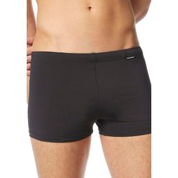 Badehose Bruno Banani, Herren, Gr. S (4), N-Gr, schwarz, Polyamid, unifarben, Badehosen Badehose