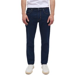 Straight-Jeans Mustang "Herren Style Washington Straight", Herren, Gr. 44, L&auml;nge 30, blau (900 dunkelblau), Denim/Jeans, 99% Baumwolle, 1% Elasthan, unifarben, straight fit, Jeans Straight-Jeans