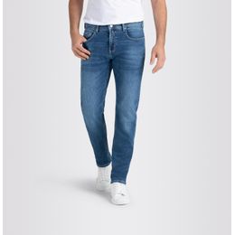 Regular-fit-Jeans MAC "Ben", Herren, Gr. 40, L&auml;nge 30, blau (ocean blau authentic used), Denim/Jeans, Obermaterial: 99% Baumwolle, 1% Elasthan, Jeans Regular-fit-Jeans