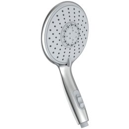 EISL&reg; Handbrause EISL "Cool Chrom", grau (chromfarben), Duschk&ouml;pfe, Handbrause, Duschkopf mit 5 Funktionen, Brausekopf, Duschbrause, Brause Chrom