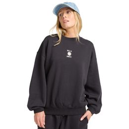 Sweatshirt Billabong "So Sunny Kendal", Damen, Gr. L, schwarz, Obermaterial: 55% Walkfrottier, 25% Walkfrottier, 20% Microfaser;, Sweatshirts Sweatshirt