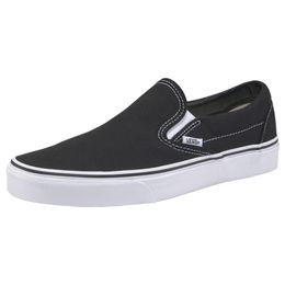 Slip-On Sneaker Vans "UA Classic Slip-On", Herren, Gr. 41, schwarz, Textil, Schuhe Slip-On Sneaker, aus textilem Canvas-Material