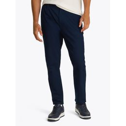 5-Pocket-Hose Tommy Jeans "TJM ISAAC HEMP BLEND PANT", Herren, Gr. L, N-Gr, blau (schwarz night navy), Twill, Obermaterial: 72% Baumwolle, 27% Hanf, 1% Elasthan, normal, Hosen 5-Pocket-Hose