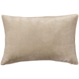 Kissenh&uuml;lle HEINE HOME Gr. 2, beige (sand), B:40cm L:40cm, Baumwolle, 100% Baumwolle, Kissenbez&uuml;ge, Kissenh&uuml;lle