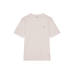 Marc O'Polo T-Shirt MARC O'POLO "T-Shirt Small-Logo 1er Pack", Herren, Gr. XL, beige (beigegrau (grau silk)), Obermaterial: 100% Baumwolle CO., Shirts T-Shirt