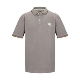 G.I.G.A. by Killtec Poloshirt "GS 6 MN PLSHRT GOTS", Herren, Gr. L, grau (stein), Obermaterial: 100% Baumwolle, G.I.G.A. DX BY KILLTEC, Shirts Poloshirt, Herren Poloshirt aus Bio-Baumwolle mit Carbon Finish.