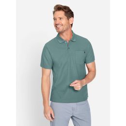 Poloshirt Catamaran "Kurzarm-Poloshirt", Herren, Gr. 56/58, gr&uuml;n (jade), 60% Baumwolle, 40% Polyester, unifarben, Shirts Poloshirt