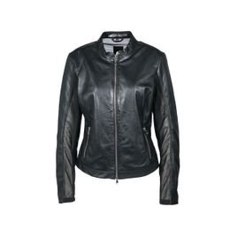 Lederjacke Freaky Nation "Party Nights-FN", Damen, Gr. M (38), schwarz, Oberstoff: 100% Leder; Futter: 100% Polyester, Jacken Lederjacke