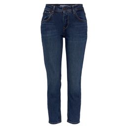 Boyfriend-Jeans Pepe Jeans "VIOLET", Damen, Gr. 32, N-Gr, blau (medium schwarz), Denim/Jeans, Obermaterial: 99% Baumwolle, 1% Elasthan, relaxed fit lang, Jeans Boyfriend-Jeans, im l&auml;ssigen Boyfriend-Style