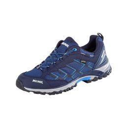 Wanderschuh Meindl "Meindl Caribe marine/blau", Herren, Gr. 44,5, Normalschaft, blau, Veloursleder, Schuhe Wanderschuh, GORE-TEX &ndash; Winddicht, wasserdicht und atmungsaktiv