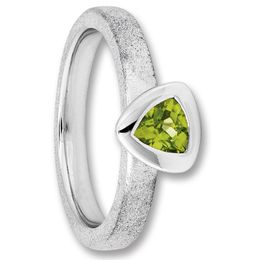 Silberring ONE ELEMENT "Peridot Ring aus 925 Silber" Gr. 60, silber, Fingerringe, Damen, 60, Silber 925 (Sterlingsilber), Silberring