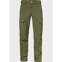 Sch&ouml;ffel Outdoorhose SCH&Ouml;FFEL "Pants Kitzstein M", Herren, Gr. 50, Normalgr&ouml;&szlig;en, gr&uuml;n (6737, gr&uuml;n), Oberstoff: 95% Nylon 5% Elasthan, Hosen Outdoorhose