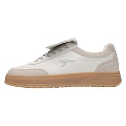 Sneaker Kangaroos "K-GW FEELING", Damen, Gr. 40, beige (cool beige, beige), Synthetik, Schuhe Sneaker