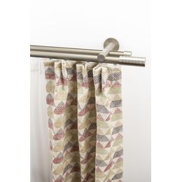 Gardinenstange Garesa "EASY", gold (aluminiumfarben, nickelfarben), B:65cm L:130cm &Oslash;:20mm, Aluminium, Gardinenstangen, Gardinenstange