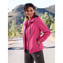 Funktionsjacke Catamaran, Damen, Gr. 40, pink (fuchsia), 100% Polyester, Netzware:100% Polyester, &Auml;rmelfutter:100% Polyester, unifarben, Jacken Funktionsjacke