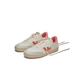 Sneaker FLAMINGOS LIFE "STADION", Herren, Gr. 37, gesso campari, Textil, Schuhe Sneaker
