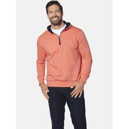 Kapuzensweatshirt Jan Vanderstorm "Sweatshirt KORBENKT", Herren, Gr. 3XL, orange (hellorange), Obermaterial: 100% Baumwolle CO., Sweatshirts Kapuzensweatshirt