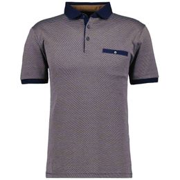 Poloshirt Ragman, Herren, Gr. XL, braun (kastanie, 089), Piqu&eacute;, Baumwolle, regular fit, ohne Ausschnitt, Shirts Poloshirt