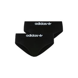 Hipster adidas originals "Modern Flex", Damen, Gr. M (38), schwarz (908, schwarz), Single Jersey, Obermaterial: 87% Polyamid, 13% Elasthan, mehrfarbig, unifarben, k&ouml;rpernah, Unterhosen Hipster, elastischer Bund, weich, sportliches Design, Logo