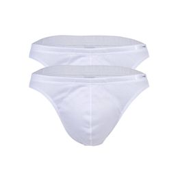 Slip HOM "Slip 2er Pack", Herren, Gr. M, wei&szlig;, Obermaterial: 100% Baumwolle CO., Unterhosen Slip