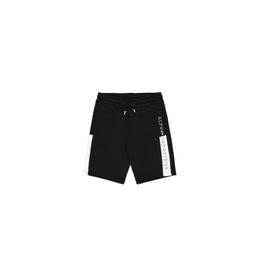 Shorts Alpha Industries "Track Alpha Short", Herren, Gr. S, Normalgr&ouml;&szlig;en, schwarz, Obermaterial: 80% Baumwolle, 20% Polyester, Hosen Shorts
