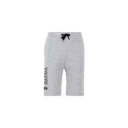 Sweatshorts Alpha Industries "Basic Short AI", Herren, Gr. S, Normalgr&ouml;&szlig;en, grau (grau heather), Obermaterial: 80% Baumwolle, 20% Polyester, Hosen Sweatshorts