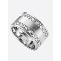 Fingerring Lady Gr. 20, silber (silber 925), Fingerringe, Damen, 20, Silber 925 (Sterlingsilber), Fingerring