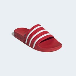 Badesandale adidas originals "ADILETTE OG CF BADESCHLAPPEN", Gr. 42, better scarlet, ftwr wei&szlig;, better scarlet, Synthetik, Schuhe Badesandale, Badelatschen