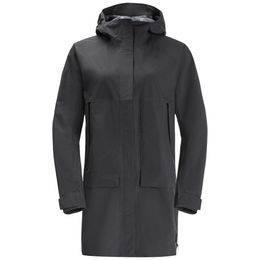 Funktionsparka Jack Wolfskin "GOLDGEWANN PARKA W", Damen, Gr. XL (46), grau (phantom), OBERSTOFF: 100% POLYESTER, Jacken Funktionsparka