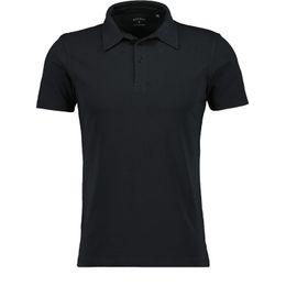 Poloshirt Ragman, Herren, Gr. S, schwarz, Piqu&eacute;, 91% Baumwolle 9% Elasthan, regular fit, ohne Ausschnitt, Shirts Poloshirt