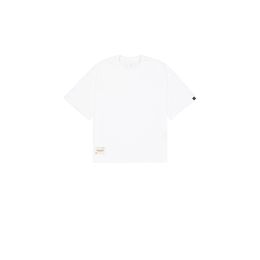 T-Shirt Alpha Industries "Studio Edition T-Shirt", Herren, Gr. S, wei&szlig;, Obermaterial: 100% Baumwolle, Shirts T-Shirt
