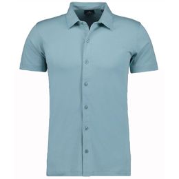 Poloshirt Ragman, Herren, Gr. 3XL, gr&uuml;n (minze, 320), Popeline, Baumwolle, regular fit, ohne Ausschnitt, Shirts Poloshirt