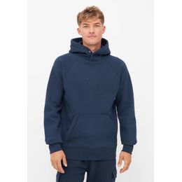 Kapuzensweatshirt Bench. "SANKEY", Herren, Gr. 48, blau (navy), Sweatware, Obermaterial: 60% Baumwolle, 40% Polyester, unifarben, Sweatshirts Kapuzensweatshirt