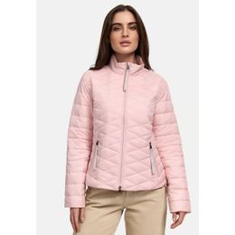 Steppjacke Manisa, Damen, Gr. 52, rosa, Steppware, Obermaterial: 100% Polyester. Futter: 100% Polyester. Wattierung: 100% Polyester, unifarben, regular fit h&uuml;ftbedeckend, ohne Ausschnitt, gerader Abschluss, Jacken Steppjacke, mit Diamondsteppung