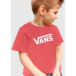 T-Shirt Vans "BYVansCLASSICKIDS", Jungen, Gr. 7 (128), porcelain rose, Single Jersey, Obermaterial: 100% Baumwolle, normal, Rundhals, Shirts T-Shirt, f&uuml;r Kids