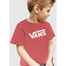 T-Shirt Vans "BYVansCLASSICKIDS", Jungen, Gr. 4 (110), porcelain rose, Single Jersey, Obermaterial: 100% Baumwolle, normal, Rundhals, Shirts T-Shirt, f&uuml;r Kids