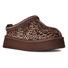 UGG Australia Hausschuh UGG "TAZZ CASPIAN", Damen, Gr. 5 (36), leo, Rindshaar, Textil, ethno, Schuhe Hausschuh, Clog, Homeslippers zum Schlupfen